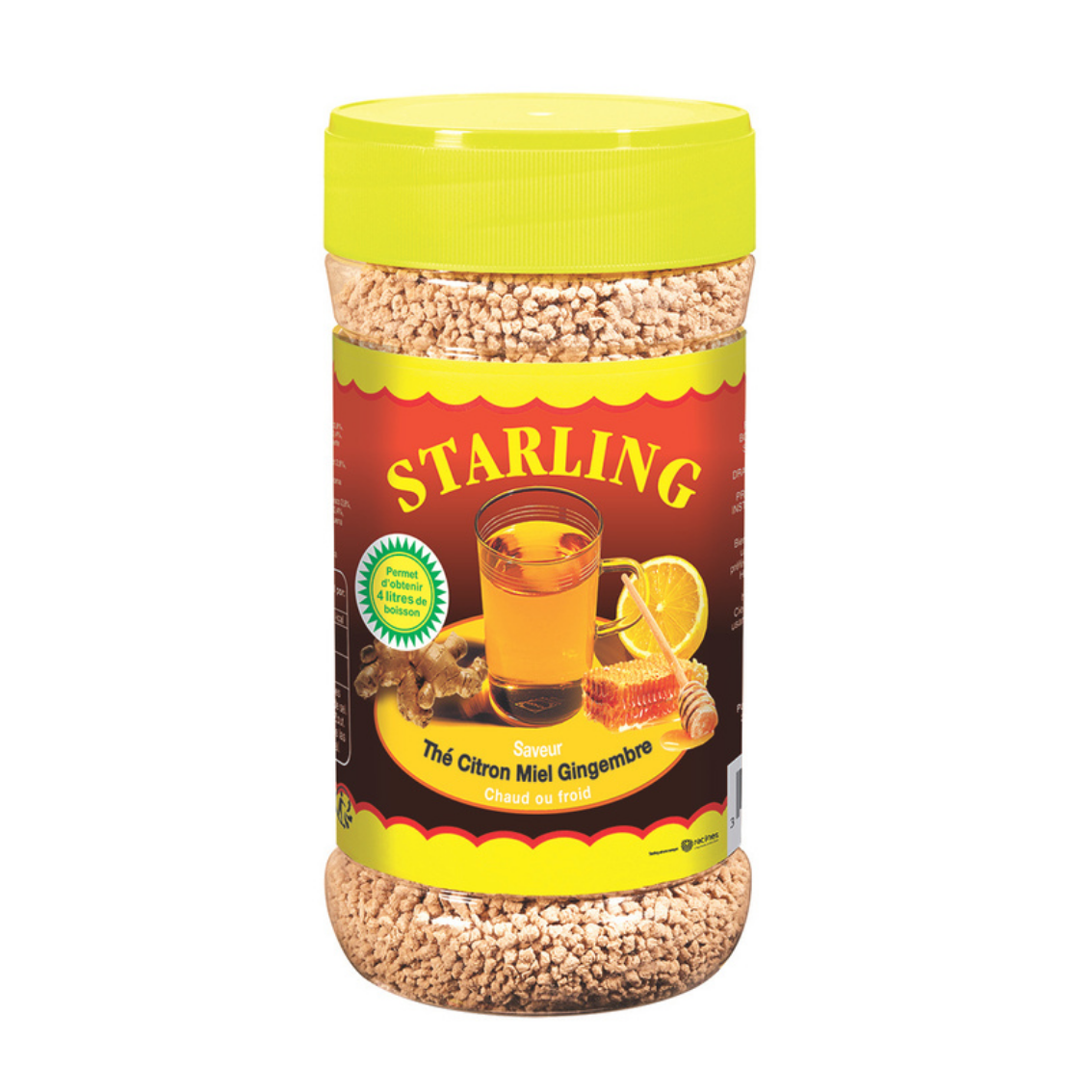 Boisson Instantanée STARLING Citron Miel Gingembre 400 g – Bien-être et ...