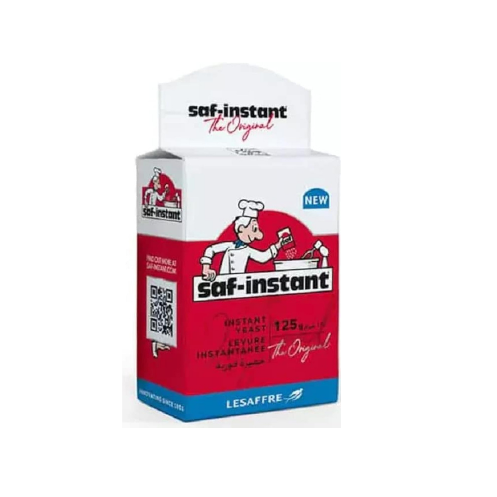 Saf-Instant levure sèche instantanée 125 g (rouge) – Facile et efficace ...